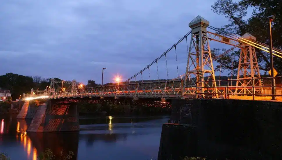Famous Riegelsville Bridge Celebrates 100th Anniversary of Public Ownership