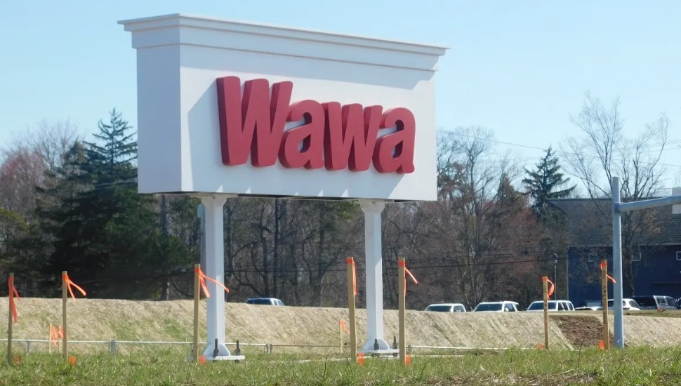 New Wawa In Newtown Continues to Take Shape